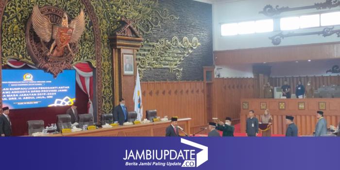 Apif Firmansyah Resmi di PTDH dari DPRD Provinsi Jambi, Ini PAW-nya