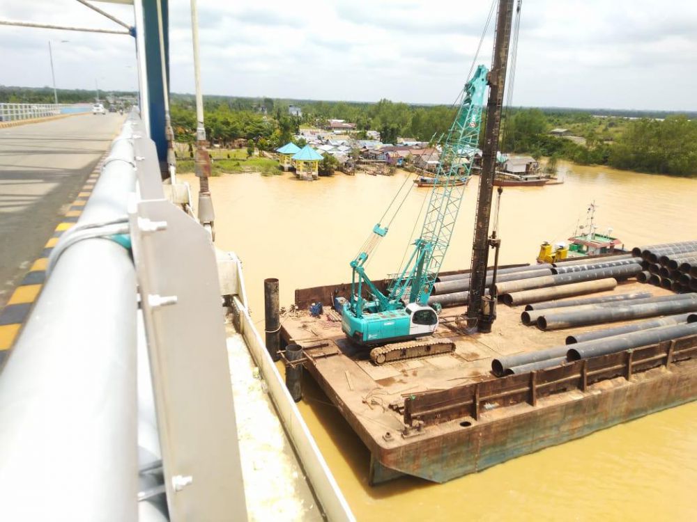 Perbaikan Jembatan Sabak, Segini Dana yang Dianggarkan