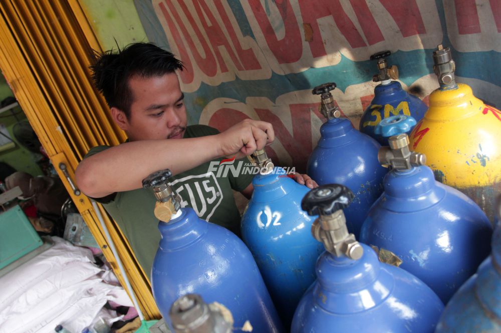 Kebutuhan Oksigen Medis Capai 2.500 Ton per Hari